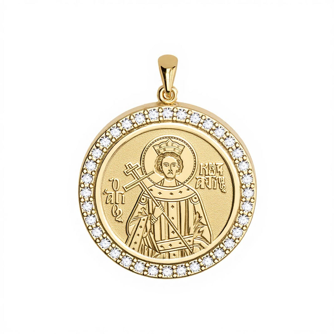 Greek Orthodox Icon Saint Frame Pendants – Stakora