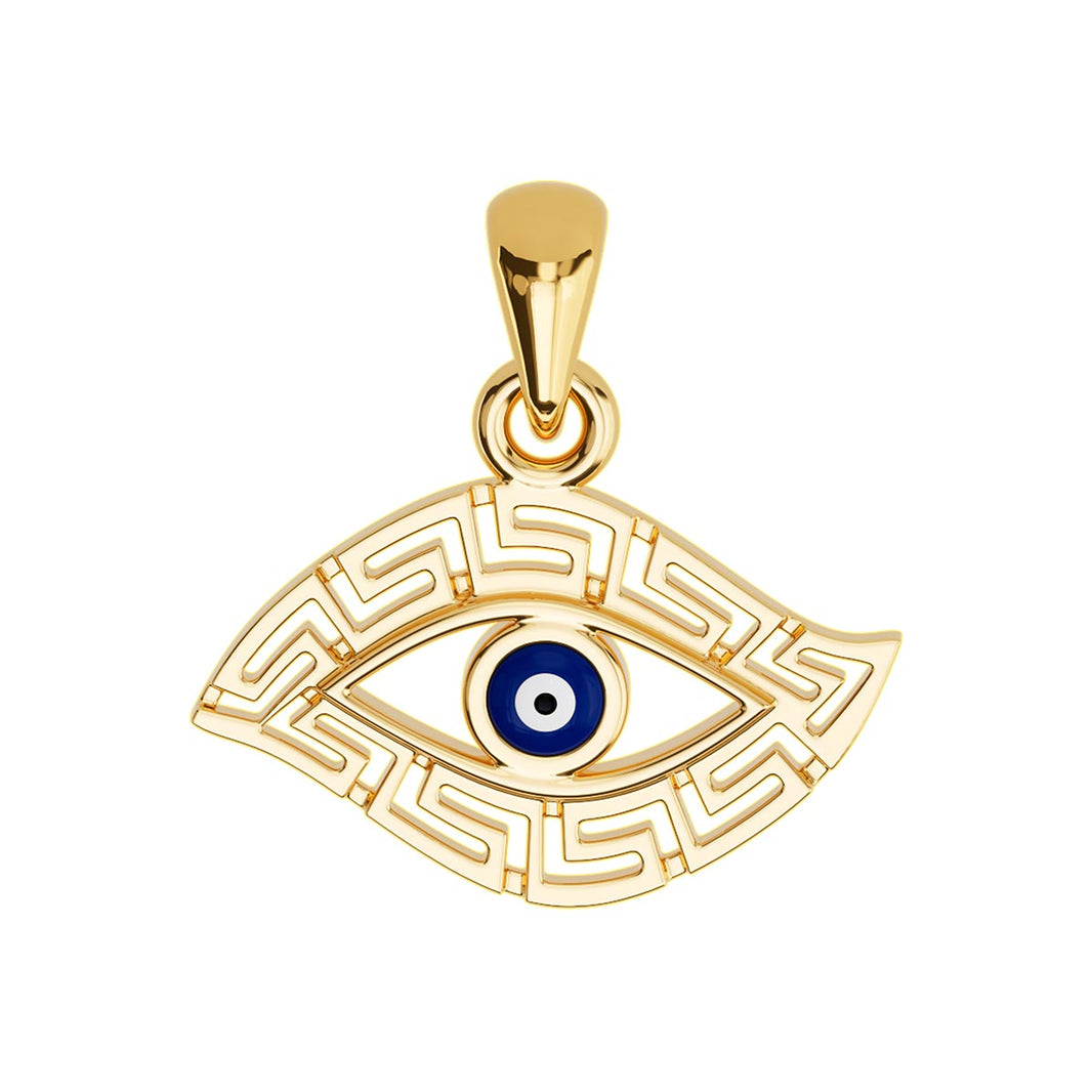 Greek Key Evil Eye Jewelry – Stakora