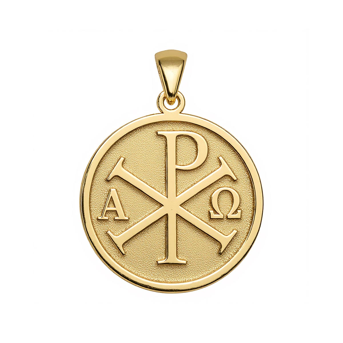 Classic Chi Rho Christogram Pendant – Stakora