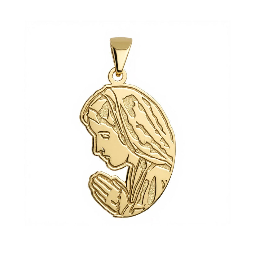 Virgin Mary Madonna in Prayer Figure Pendant – Stakora