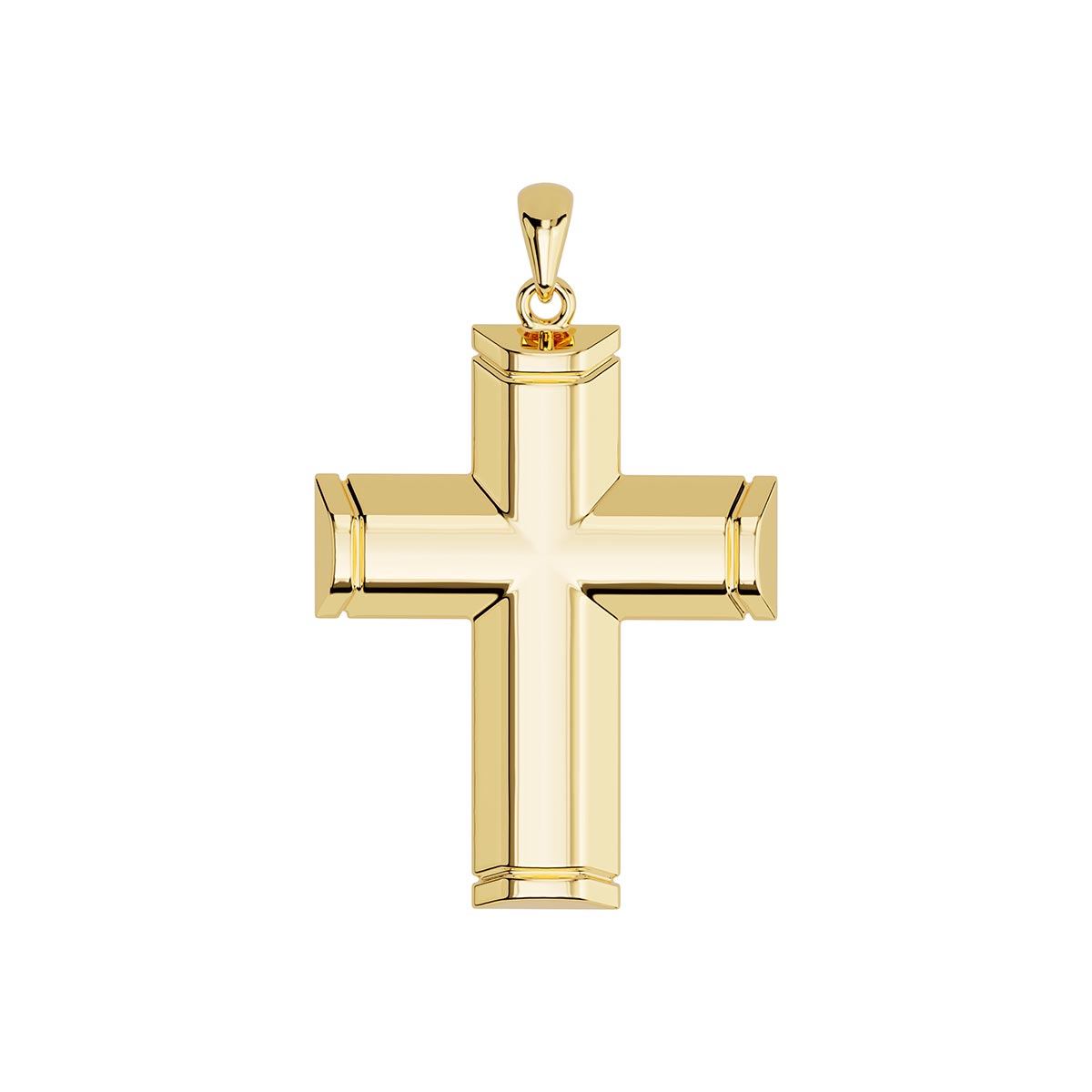 Bold Beveled Cross – Stakora