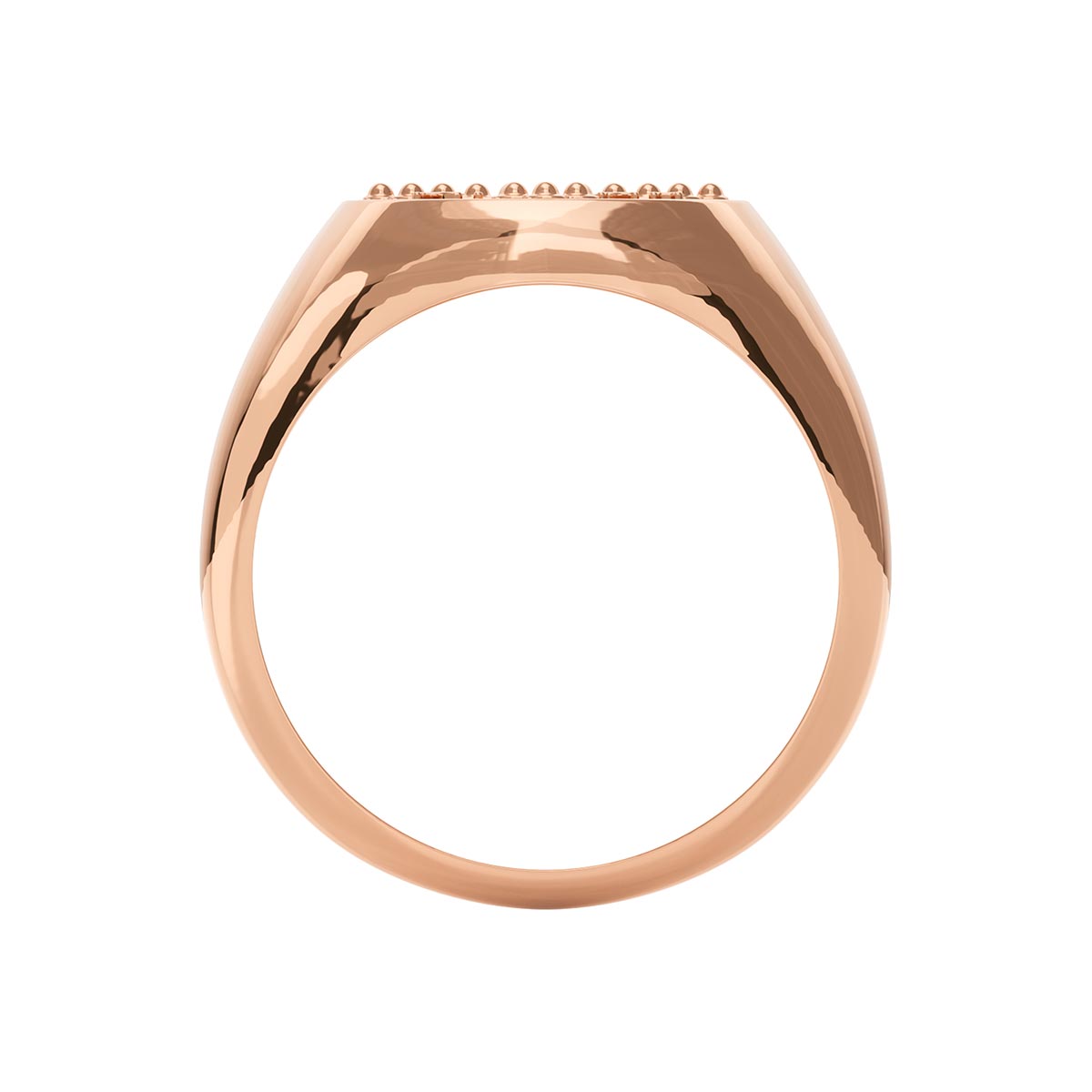 Dotted Greek Orthodox Cross Signet Ring – Stakora